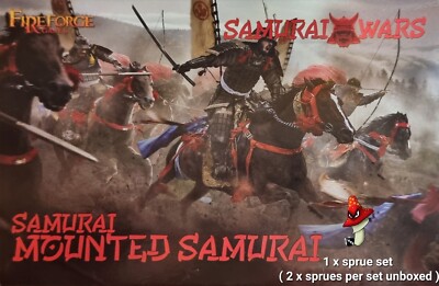 Mounted Samurai Fireforge Games 1/56 28mm 1 x Sprue set unboxed Samurai ...