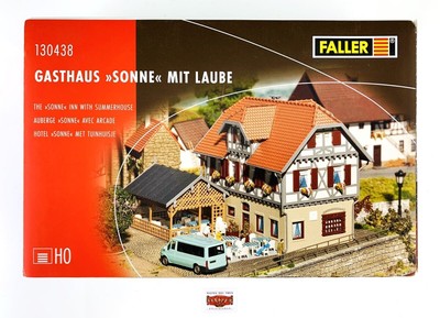 MD90. FALLER H0 130438 - HOTEL "SONNE" WITH CANOPY | eBay