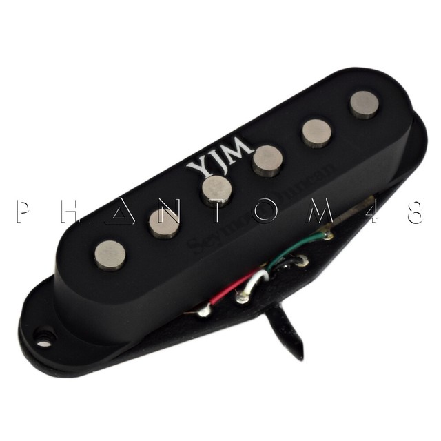 Seymour Duncan Yngwie Malmsteen YJM Fury Pickup Set Black W DUNLOP ...