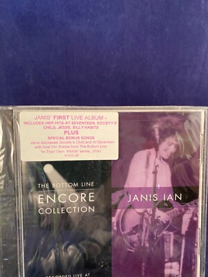 Bottom Line Encore Collection Janis Ian--CD NEW | eBay