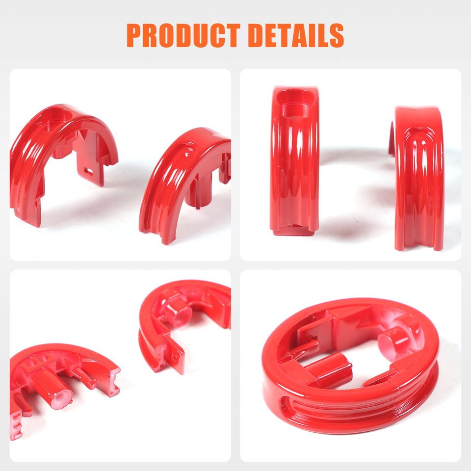 Red Replacement Steering Wheel Trim Ring Cover For Ineos Grenadier 2020 ...
