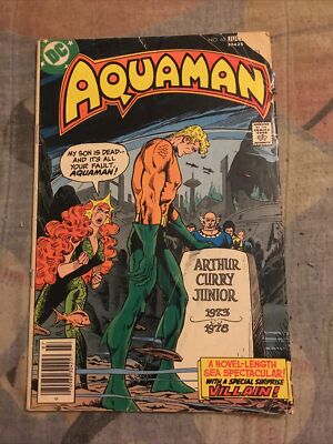 AQUAMAN #62 Death Of Arthur Curry Jr Aquamans Son DC COMICS 1978 | eBay