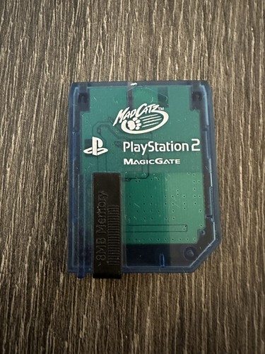 MadCatz Sony PlayStation 2 PS2 MagicGate Memory Card Blue 8MB | eBay