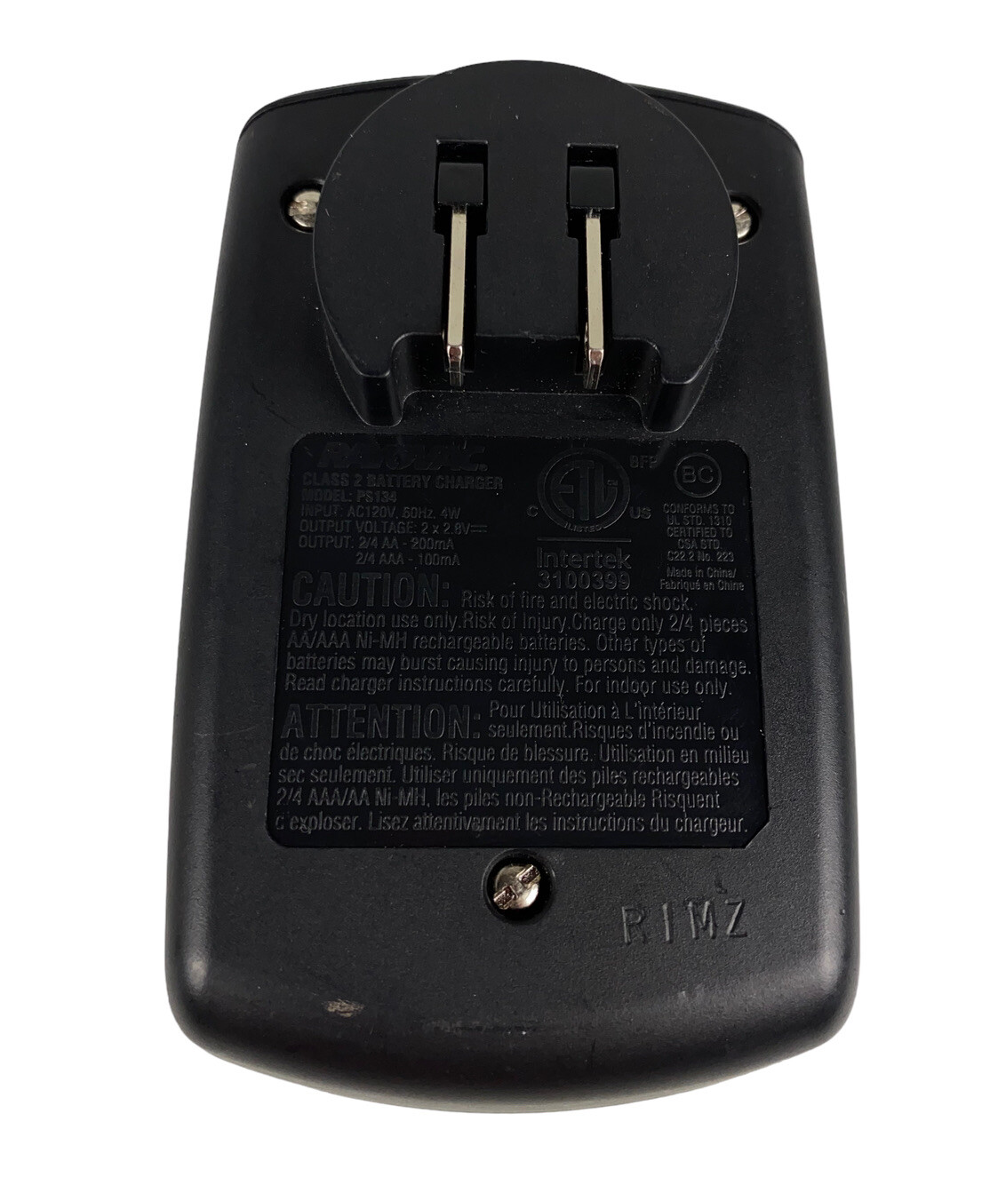 Rayovac PS134 4x AAA/AA Rechargeable Battery Charger Unit Black | eBay