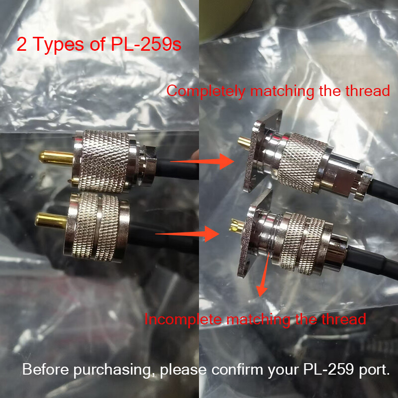 UHF Female Jack SO-239 Bulkhead Panel Chassis Solder Cup Connectors ...