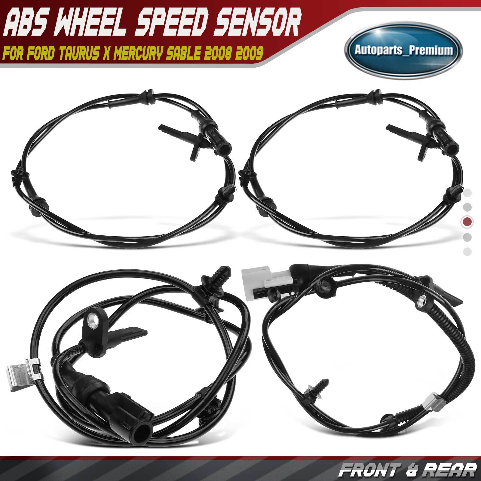 4x Front & Rear ABS Wheel Speed Sensor for Ford Taurus X Mercury Sable ...