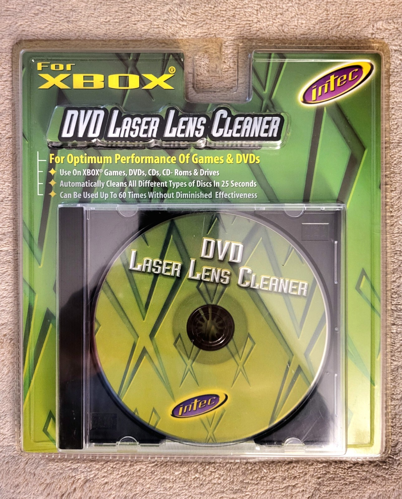 Intec DVD Laser Lens Cleaner for Xbox for sale online | eBay