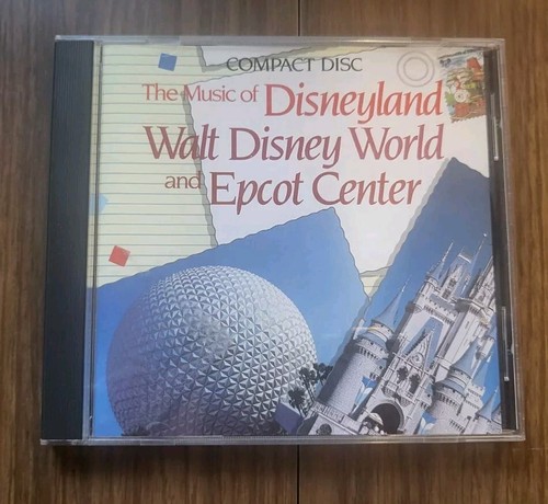 The Music Of Disneyland: Walt Disney World & Epcot Center CD 1988 VG+ ...