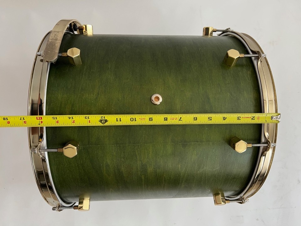 PJL Percussion Custom Kit - Stain Jade Green plus hard cases | eBay