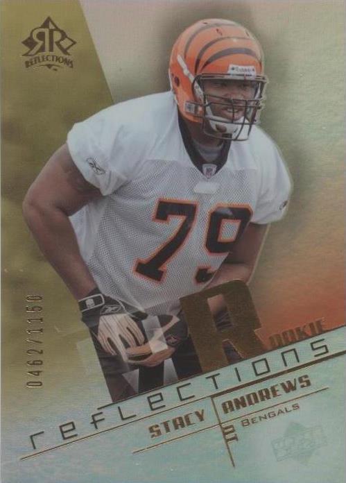 2004 Upper Deck Reflections - Rookie Reflections Stacy Andrews #266 / ...