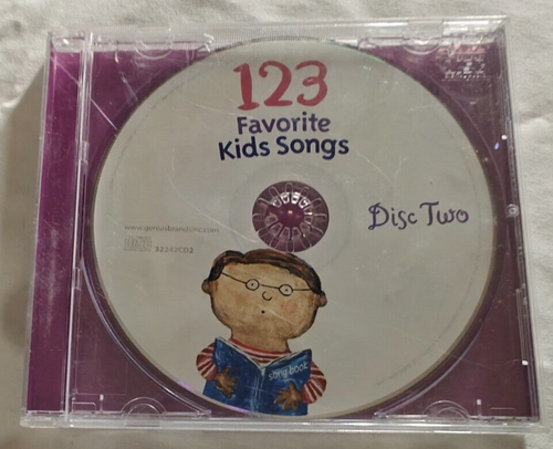 123 Favorite Kids Songs, Vol. 2 by Various Artists (CD, 2004, Genius ...