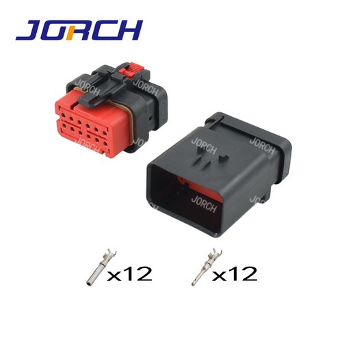 12 pin waterproof Ampseal 16 series connector auto connector 776438-1 ...