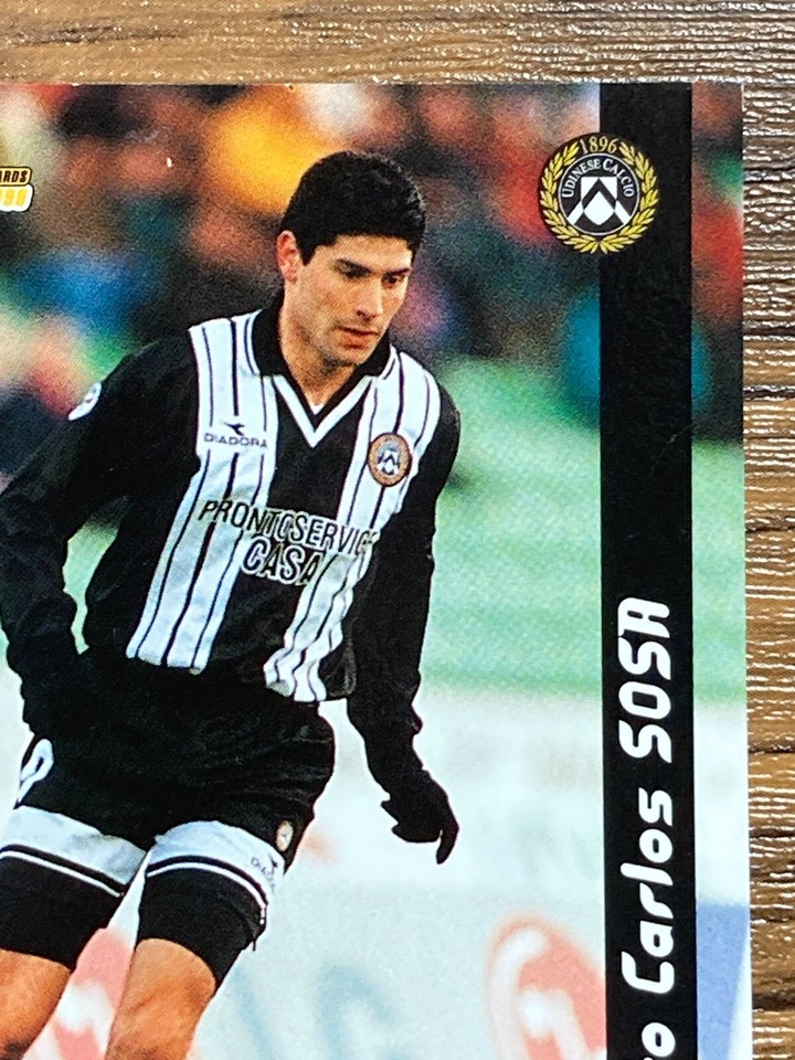 Roberto Carlos Sosa Udinese Card No.206 Calcio 1999 Serie A Pianeta DS ...