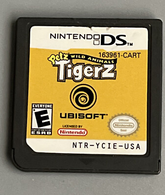 Petz Wild Animals: Tigerz (Nintendo DS, 2008) Cartridge Only 8888163961 ...