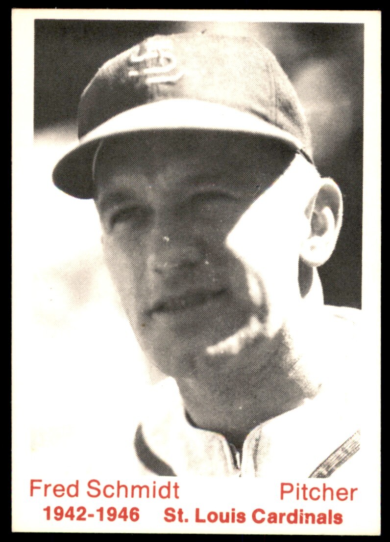 1975 TCMA St. Louis Cardinals Fred Schmidt St. Louis Cardinals | eBay