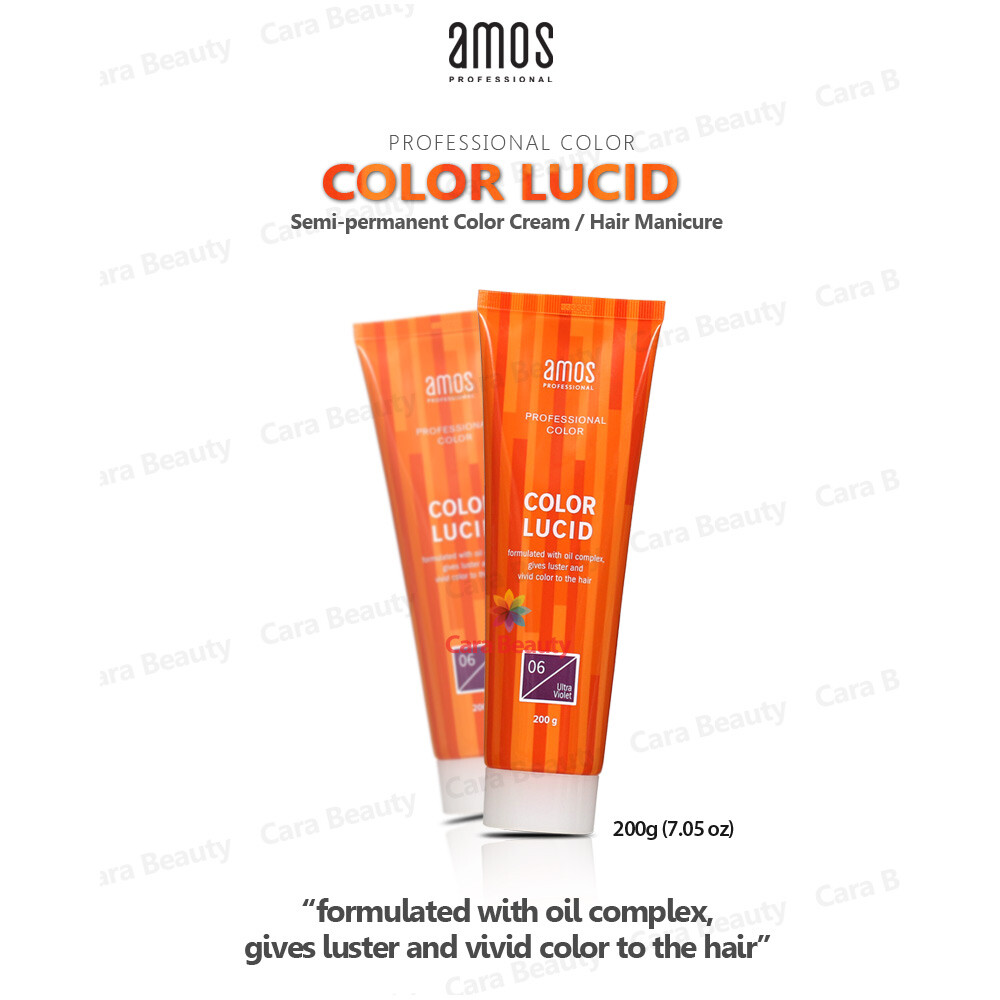 Treatment Color [Semi-permeant Color] amos COLOR LUCID hair manicure ...
