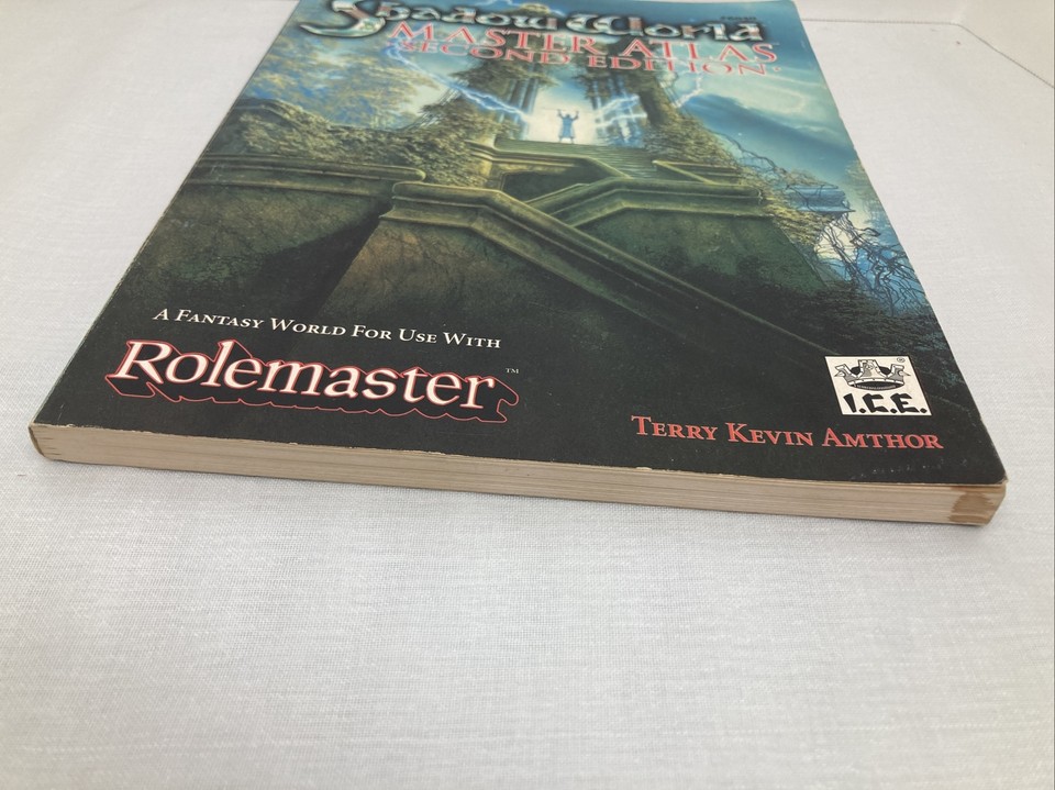 Shadow World Master Atlas Second Edition Rolemaster ICE With Map Of ...
