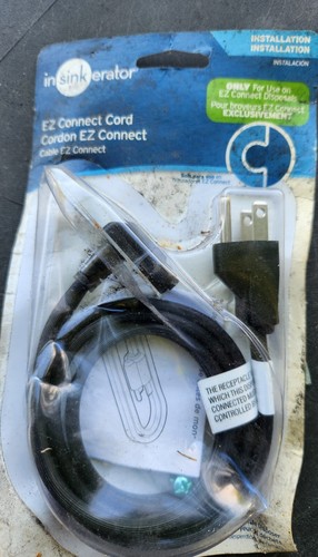 Insinkerator EZ Connect Garbage Dispower Power Cord 80016-ISE ...