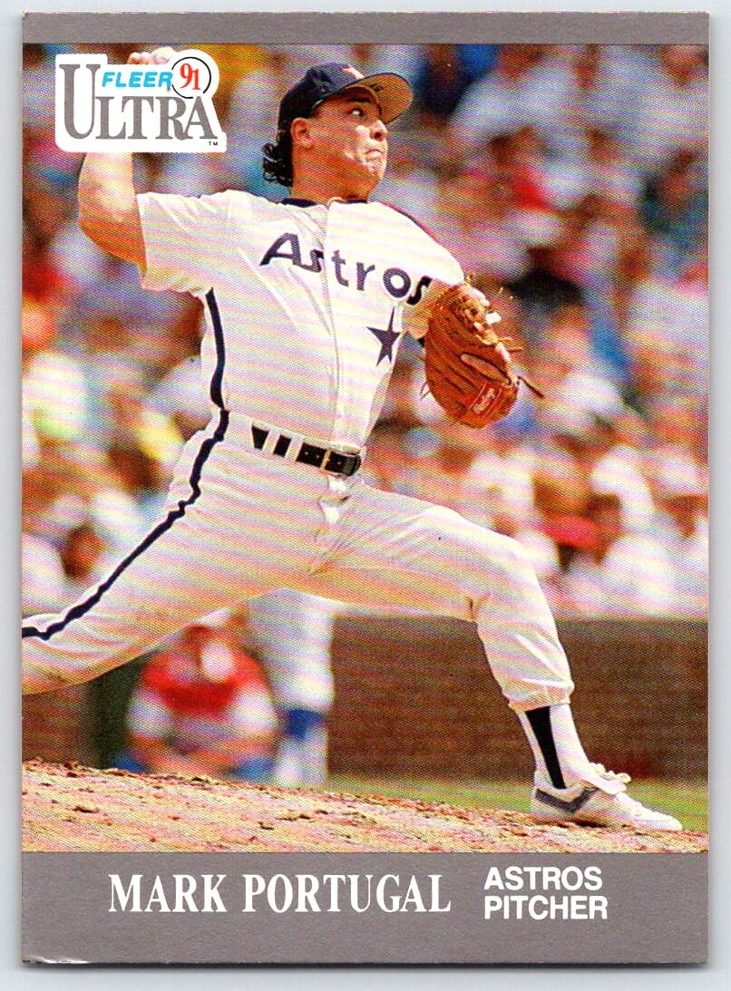 1991 Fleer Ultra Baseball Card Mark Portugal #138 Houston Astros | eBay
