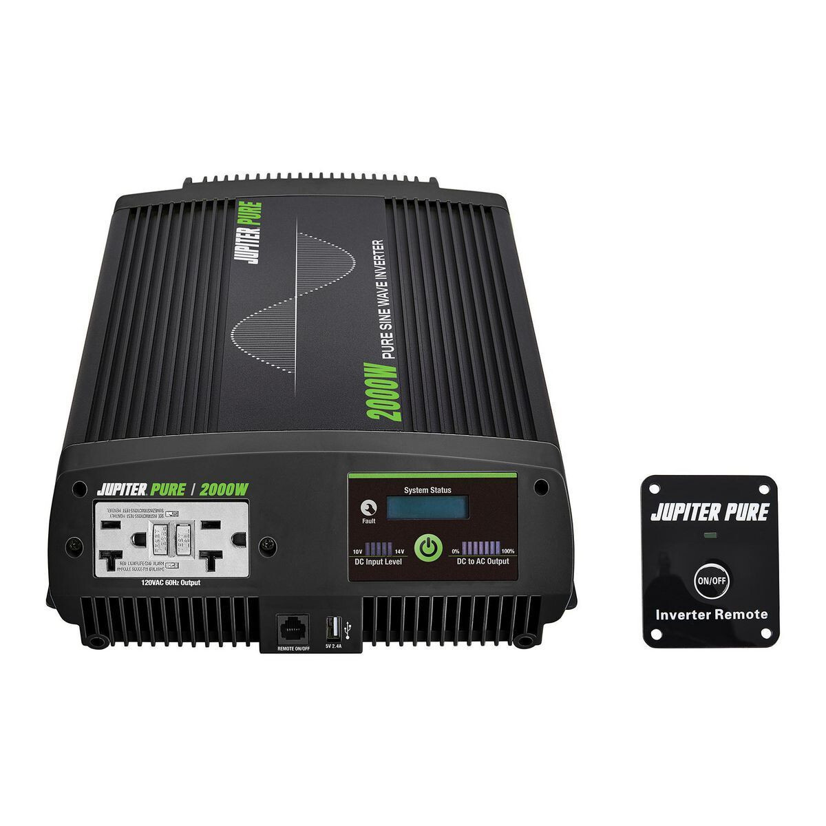 Jupiter Pure 2000W 4000W Peak Pure Sine Wave Power Inverter | eBay