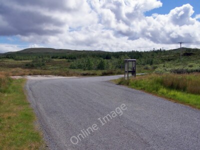 Photo 6x4 Remote phone box Drumfearn/Druim Fhearna This telephone box ...