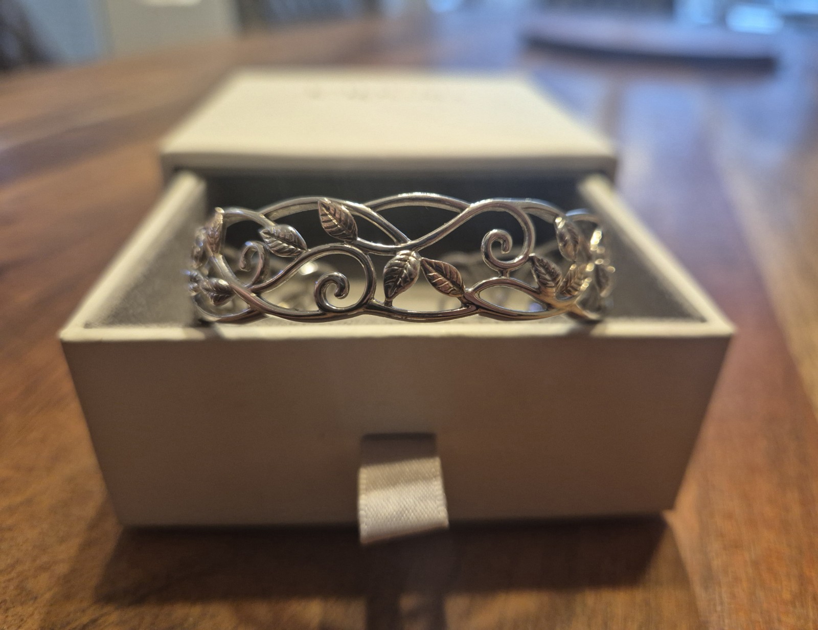 Clogau ‘Awelon’ Sterling Silver And Welsh Gold Bangle | eBay UK