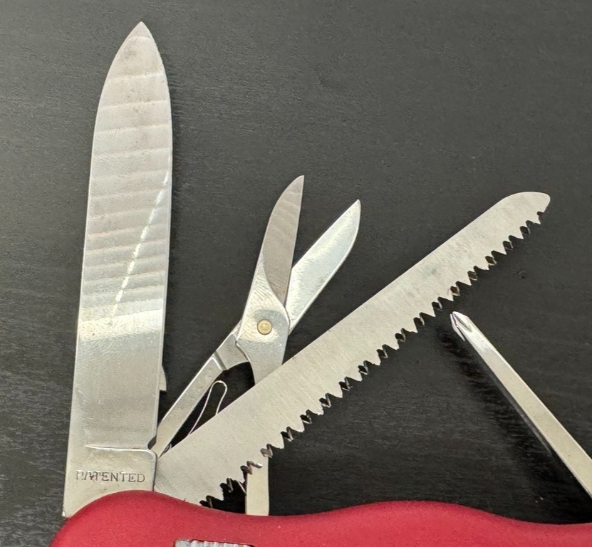 Victorinox Outrider Slide Locking Swiss Army Knife 111mm Red | eBay