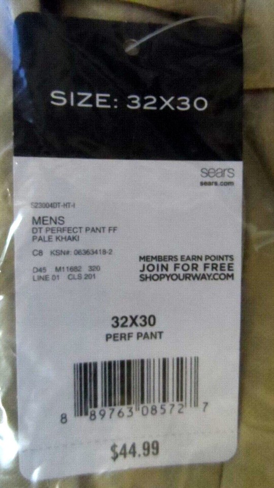 David Taylor Collection Classic Fit Perfect Stretch Pants Men's Pant ...