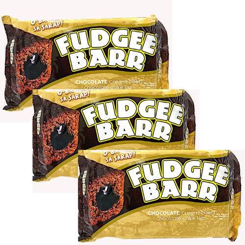 Rebisco Fudgee Barr Chocolate Flavor - 3 Bags (30 Pieces, 40g Each) | eBay