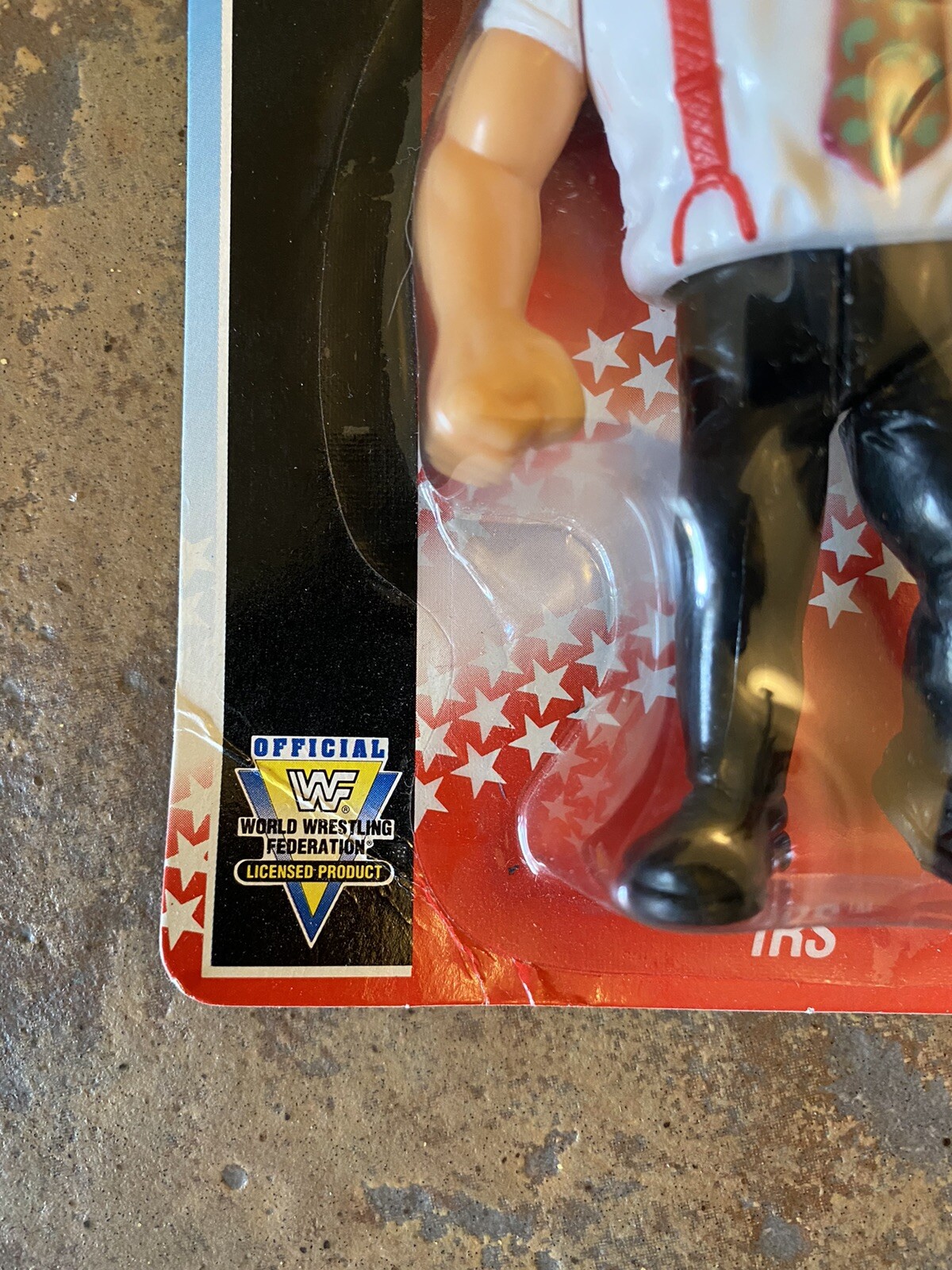 1993 Hasbro WWF WWE IRS Figure | eBay