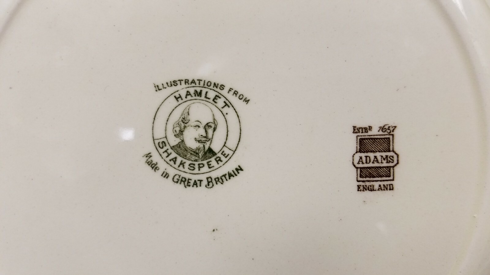 Antique English ADAMS Illustration Plate HAMLET & THE GRAVE DIGGER | eBay