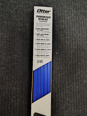 otter hyfax sled runner kit for small ultra wide | eBay