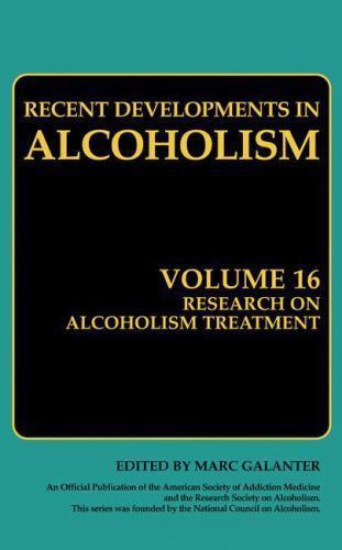 Recent Developments in Alcoholism Ser.: Research on Alcoholism ...