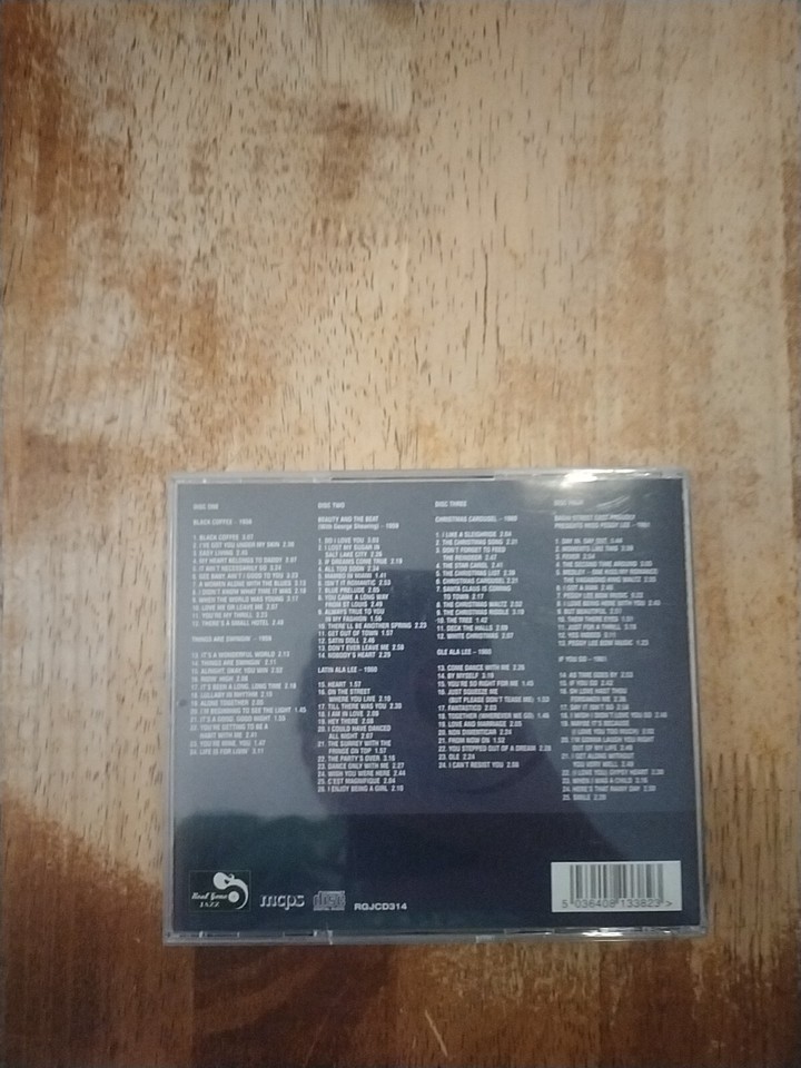 Eight Classic Albums by Peggy Lee (Vocals) (CD, 2012, 4 Discs, Real ...