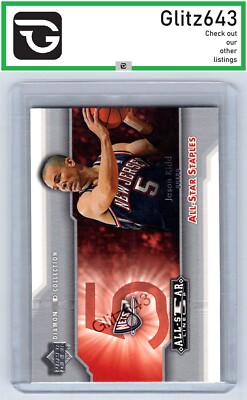 2004-05 Upper Deck All-Star Lineup #ST-JK Jason Kidd All-Star Staples ...