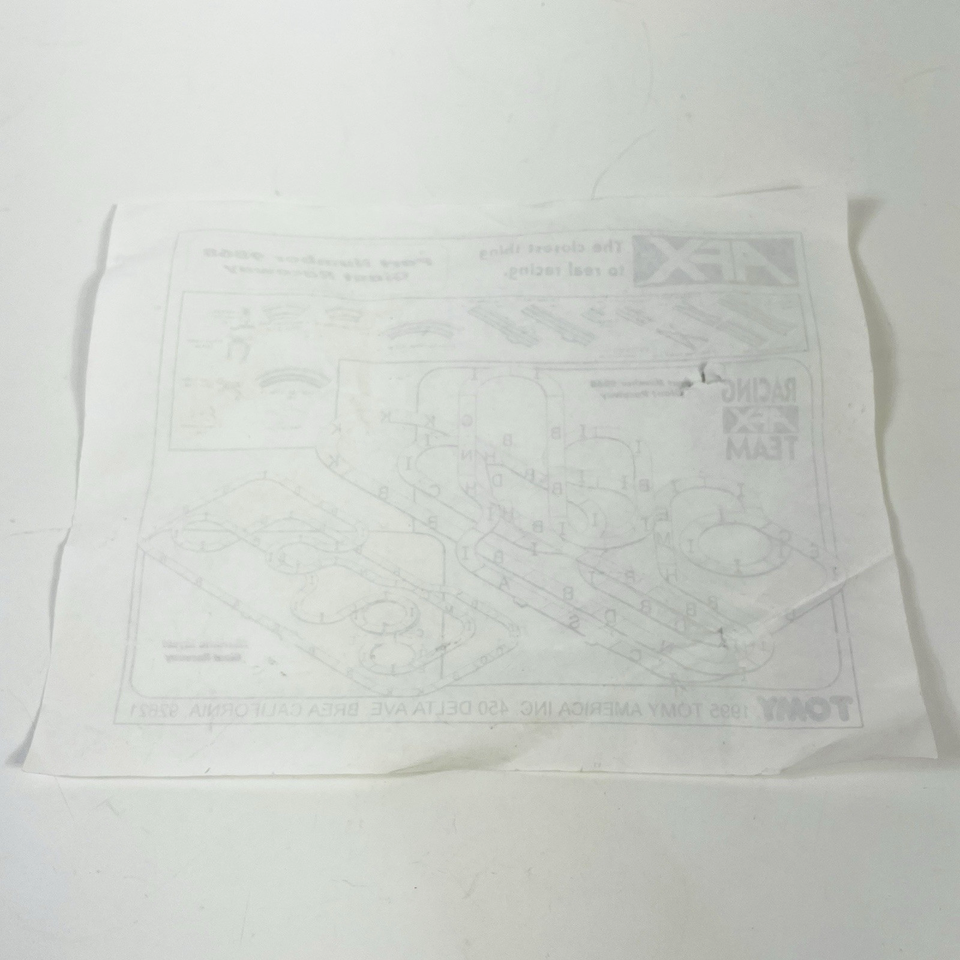AFX Giant Raceway 1995 Tomy America Inc Slot Car Track #9868 Track ...