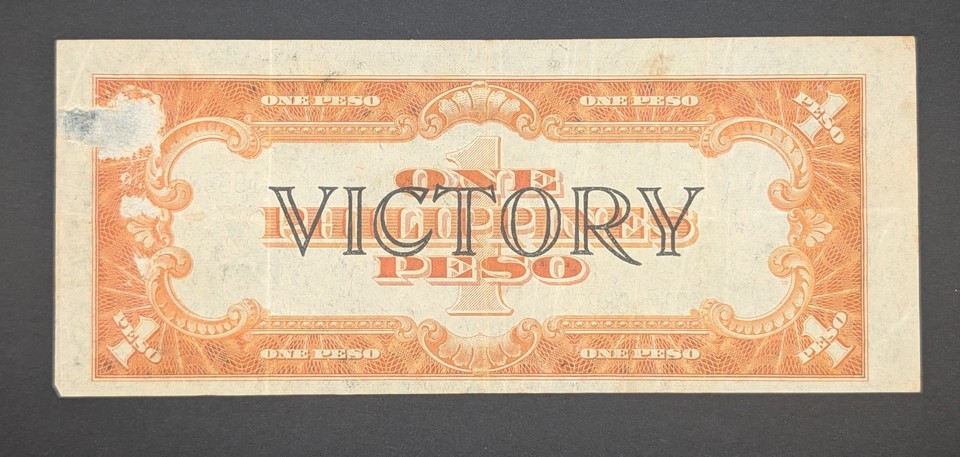 1944 One Peso Philippines Series 66 Victory Note | eBay