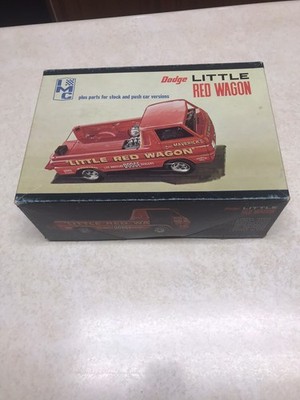 Little Red Wagon IMC 1/25th Plastic Model Kit With Box Not Started | eBay