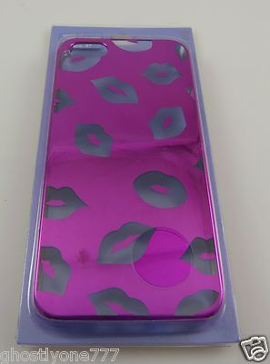 for Iphone 5 phone case metallic fuscia Lips Claires fits i phone 5 ...