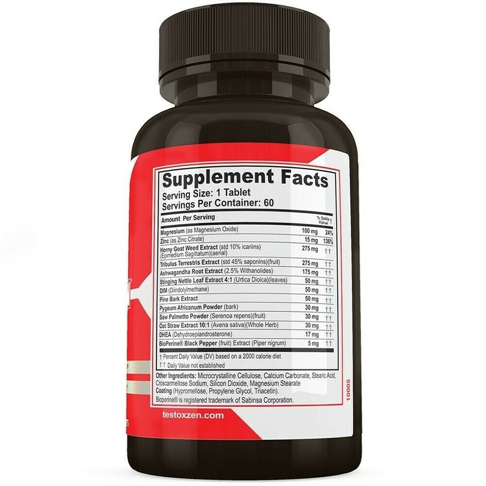 Testosterone Booster For Men Testo Booster Estrogen Blocker Test Boost ...