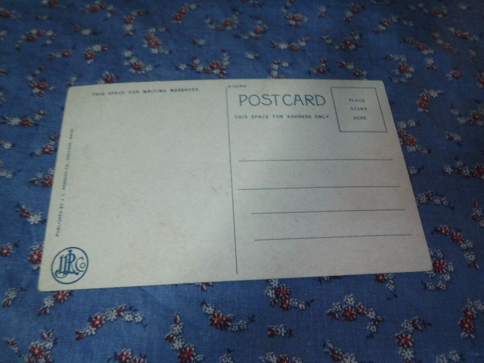 Old Postcard Howard St. Bridge over Spokane River North South Channels ...