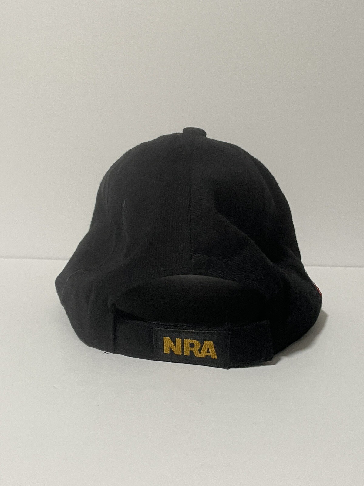 NRA National Rifle Association Hat Cap One Size Fits Most Black Yellow ...