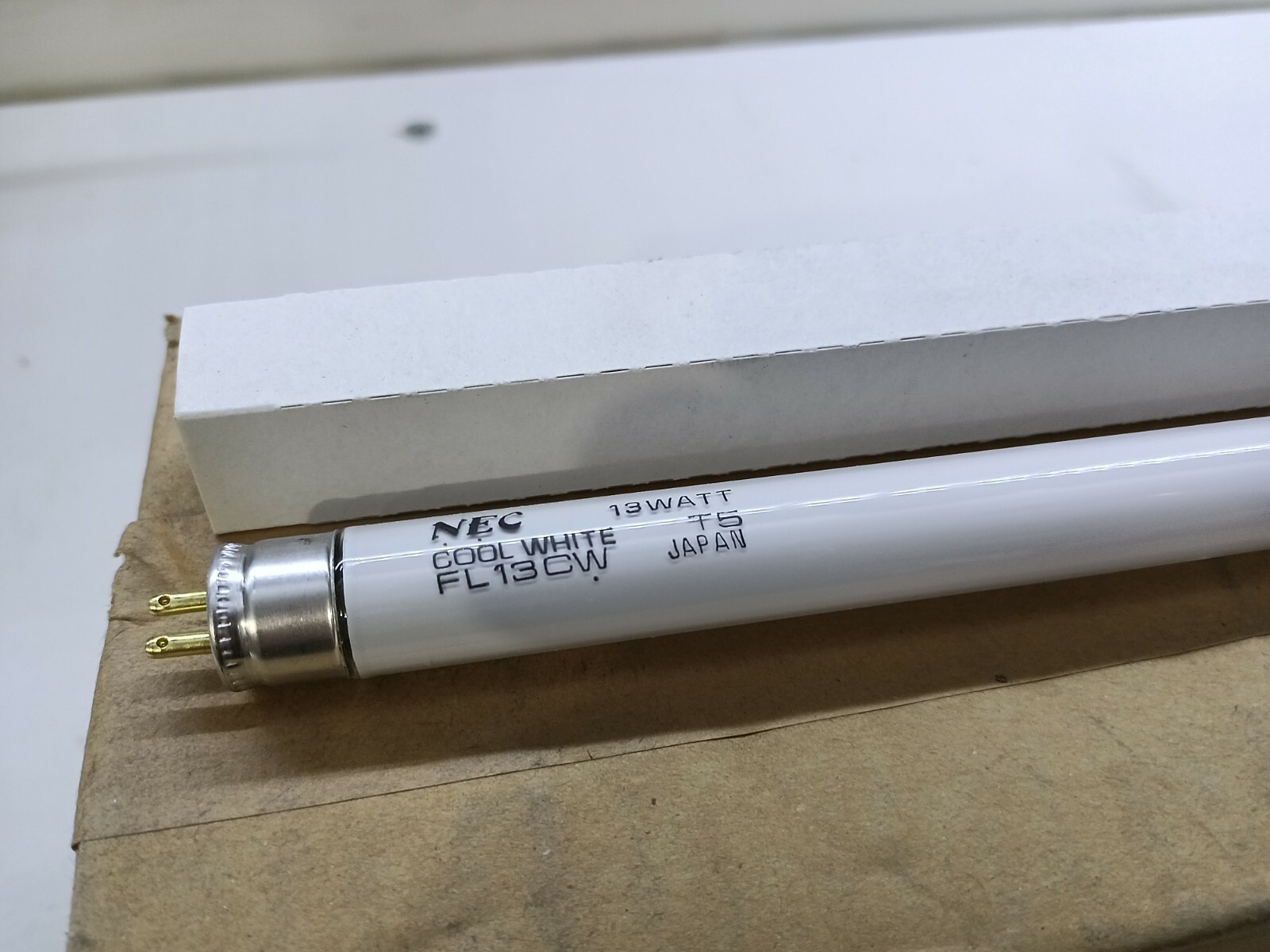 Case of 25 NEC Fluorescent Tubes FL13CW T5 Fluorescent Tube Light Bulb ...