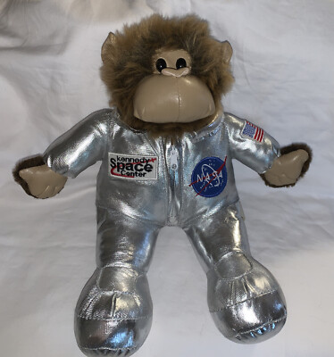 NASA Astronaut Monkey Kennedy Space Center Spacesuit JAAG Plush Toy 14 ...