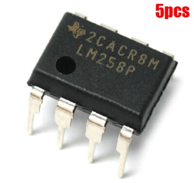 5Pcs LM258 LM258P Dual Operational Amplifier DIP-8 pq | eBay