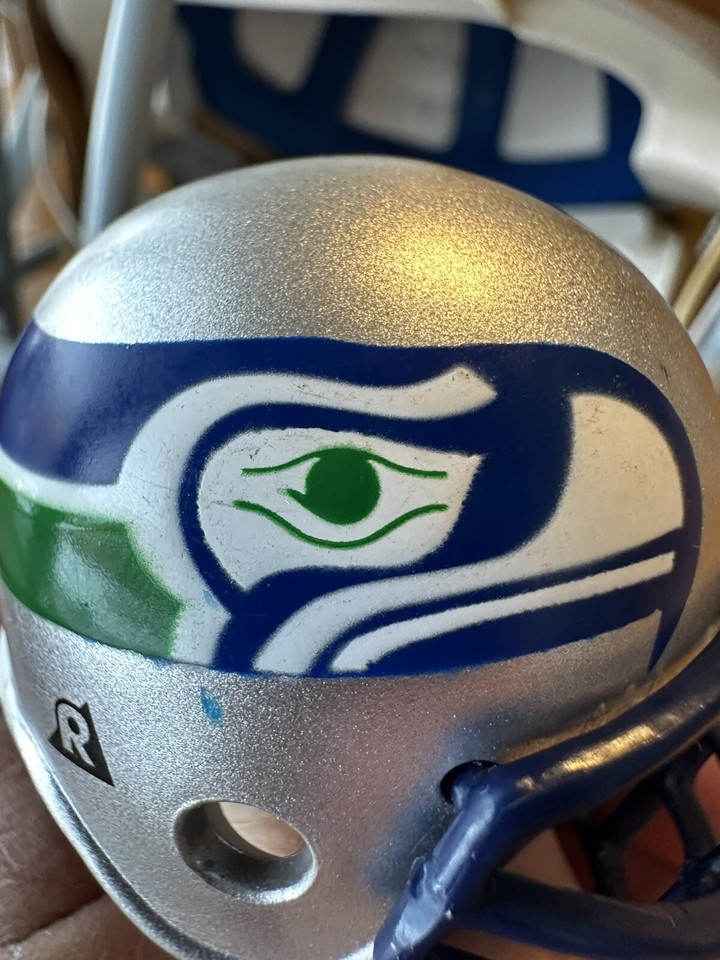 Vintage 1997 Seattle Seahawks NFLP 2inch football helmet | eBay