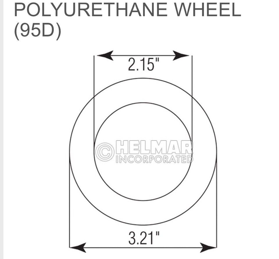 Single Load Wheel For Crown Pallet Truck WP3000,WP3035-45 | eBay