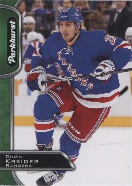 2016-17 Upper Deck Parkhurst - #215 Chris Kreider for sale online | eBay