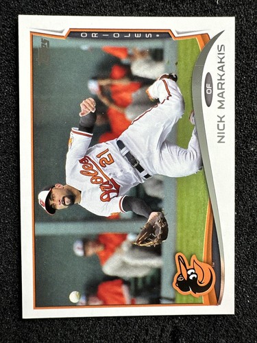 NICK MARKAKIS #61 2014 Topps Baseball QTY Baltimore Orioles | eBay