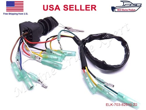 Yamaha Outboard 703 Remote Control Box Ignition Key Switch | eBay